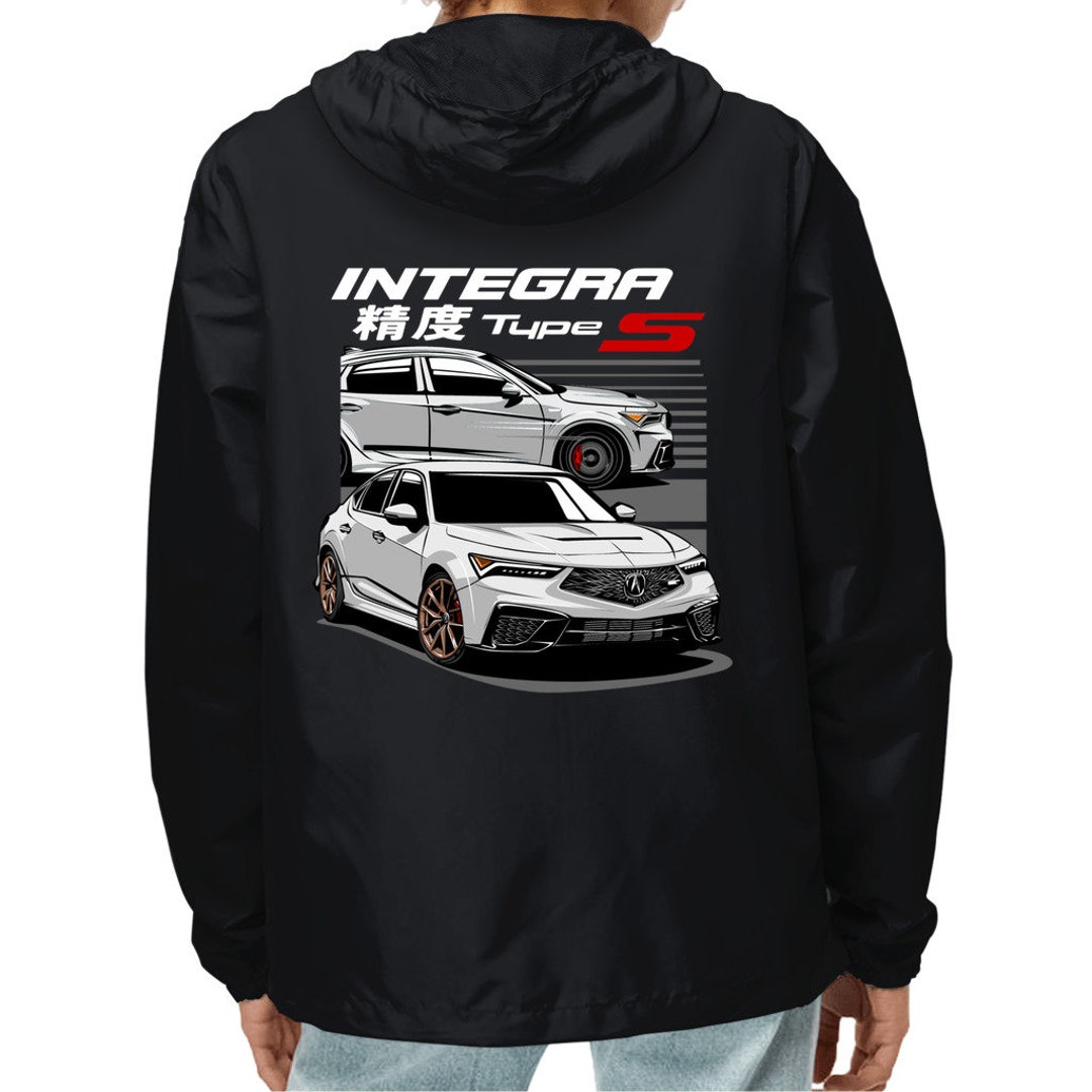 Integra Type-s Windbreaker | Car Racing Jacket | Acura Fan Windbreaker ...
