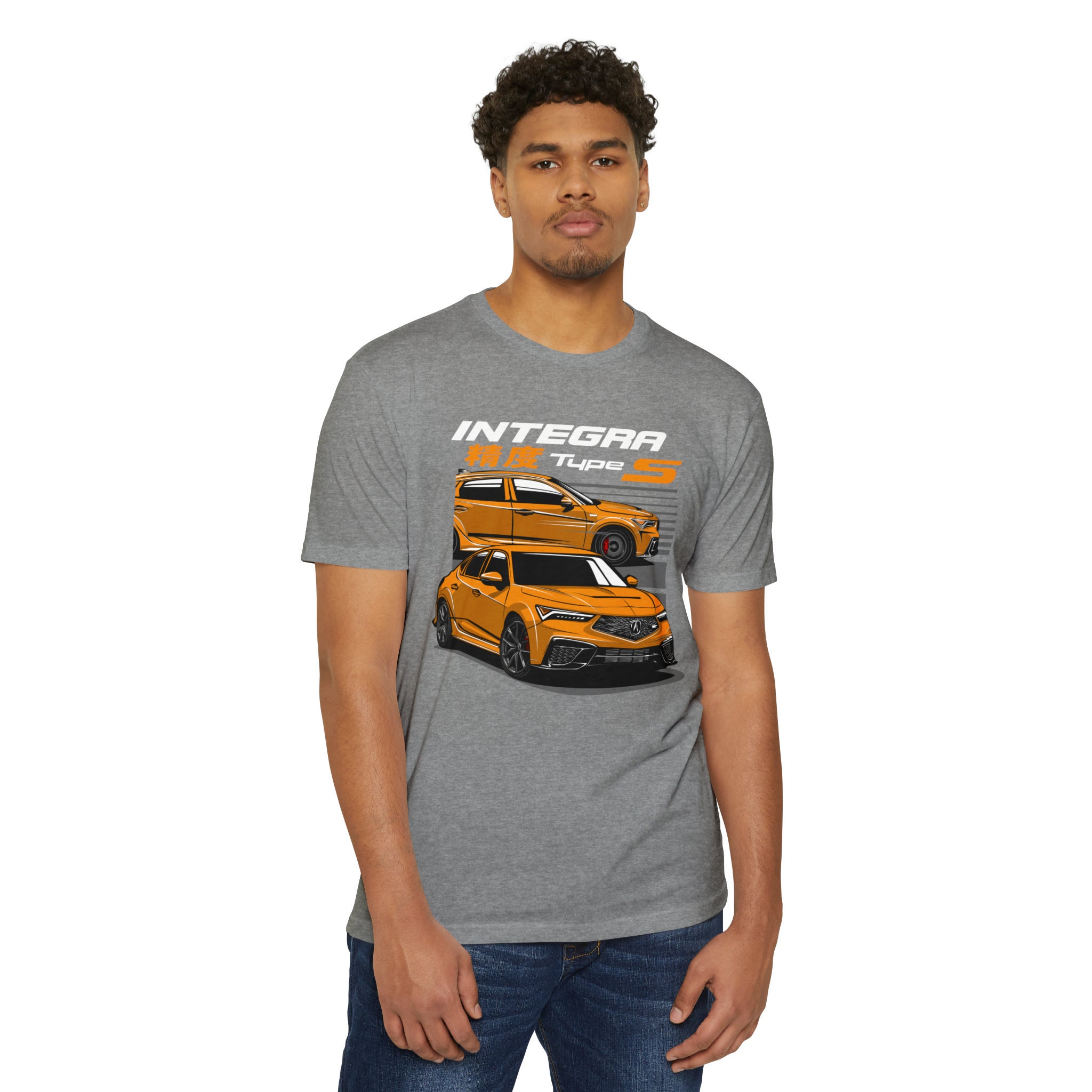 Car T-shirt | Gold Integra Type-s Acura Shirt | Car Racing Shirt | Car ...