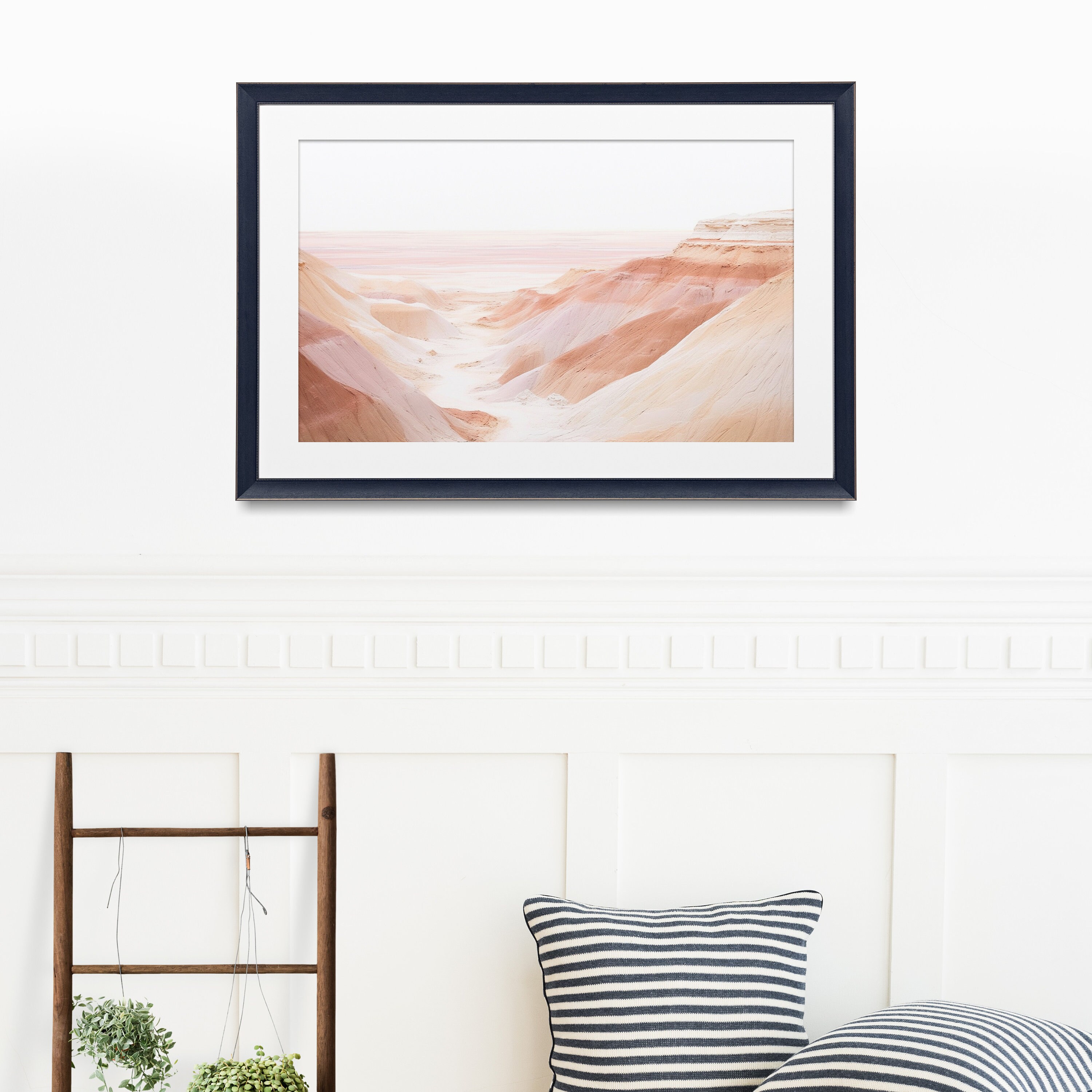 Blush Canyon, Pink Printable Terracotta Canyon Painting, Wall Art ...