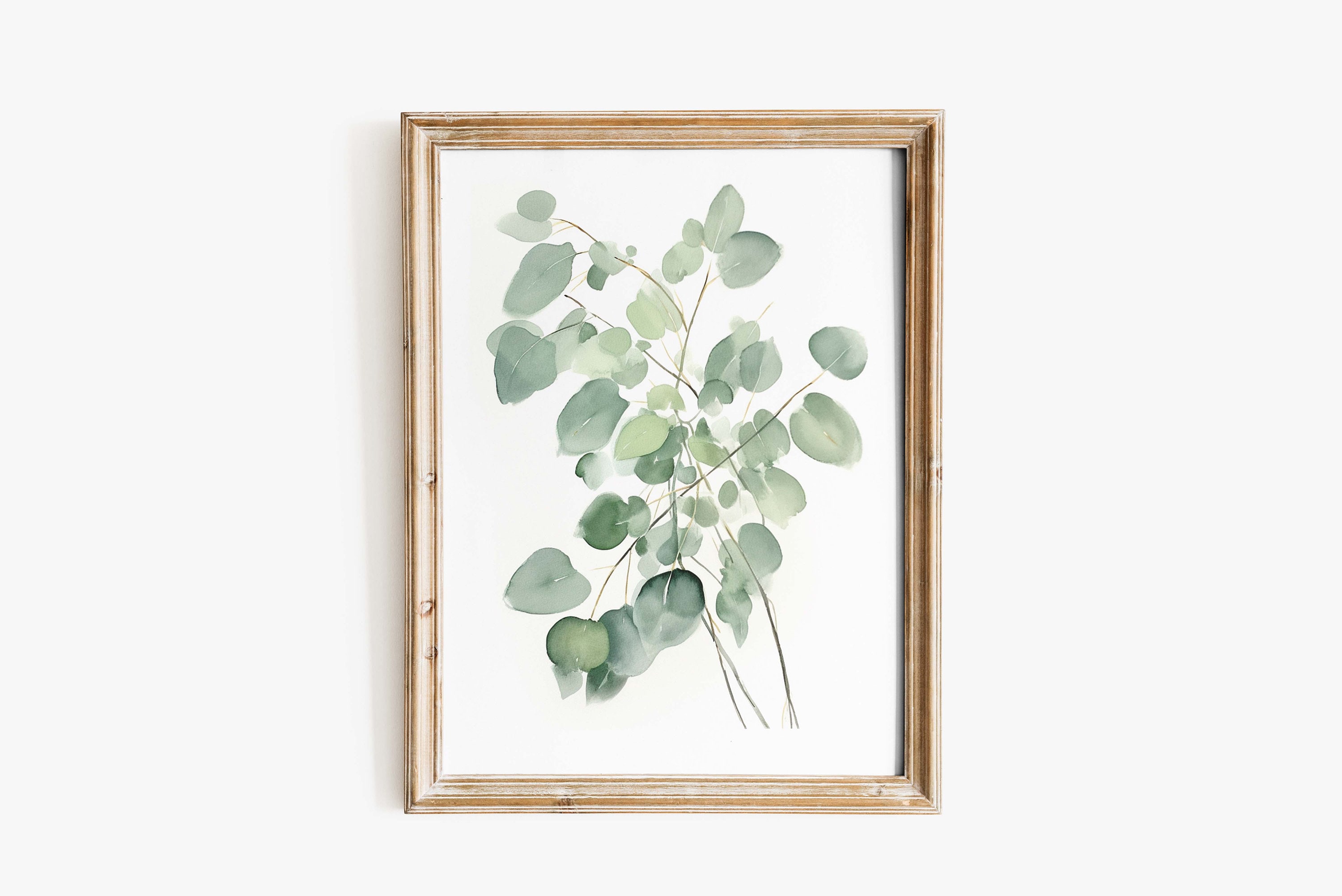 Eucalyptus Wall Art, Eucalyptus Leaves, Printable Botanical Art ...