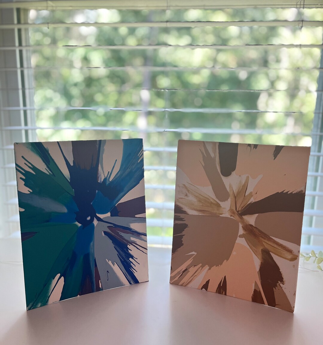 Spin Art Set~large Canvas - Etsy