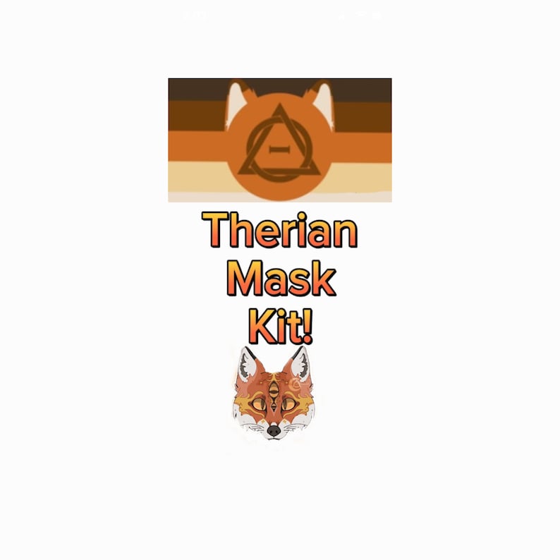 Therian Mask Kit! - Etsy