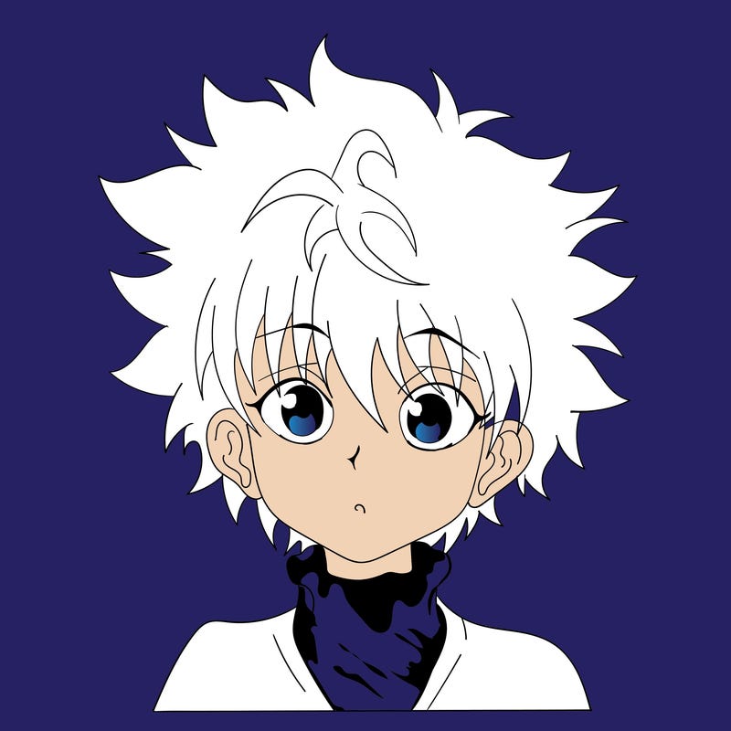 Killua Vector - Etsy
