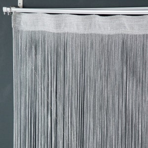Thread Curtain Panel - Modern Window Treatments & Room Divider ...