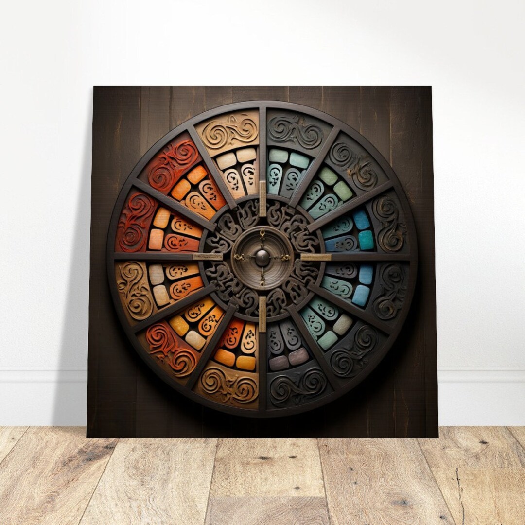 Ancient Wisdom Wheel: I Ching Perspectives I Ching Ancient - Etsy