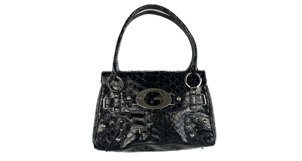 Black GUESS Handbag - Etsy