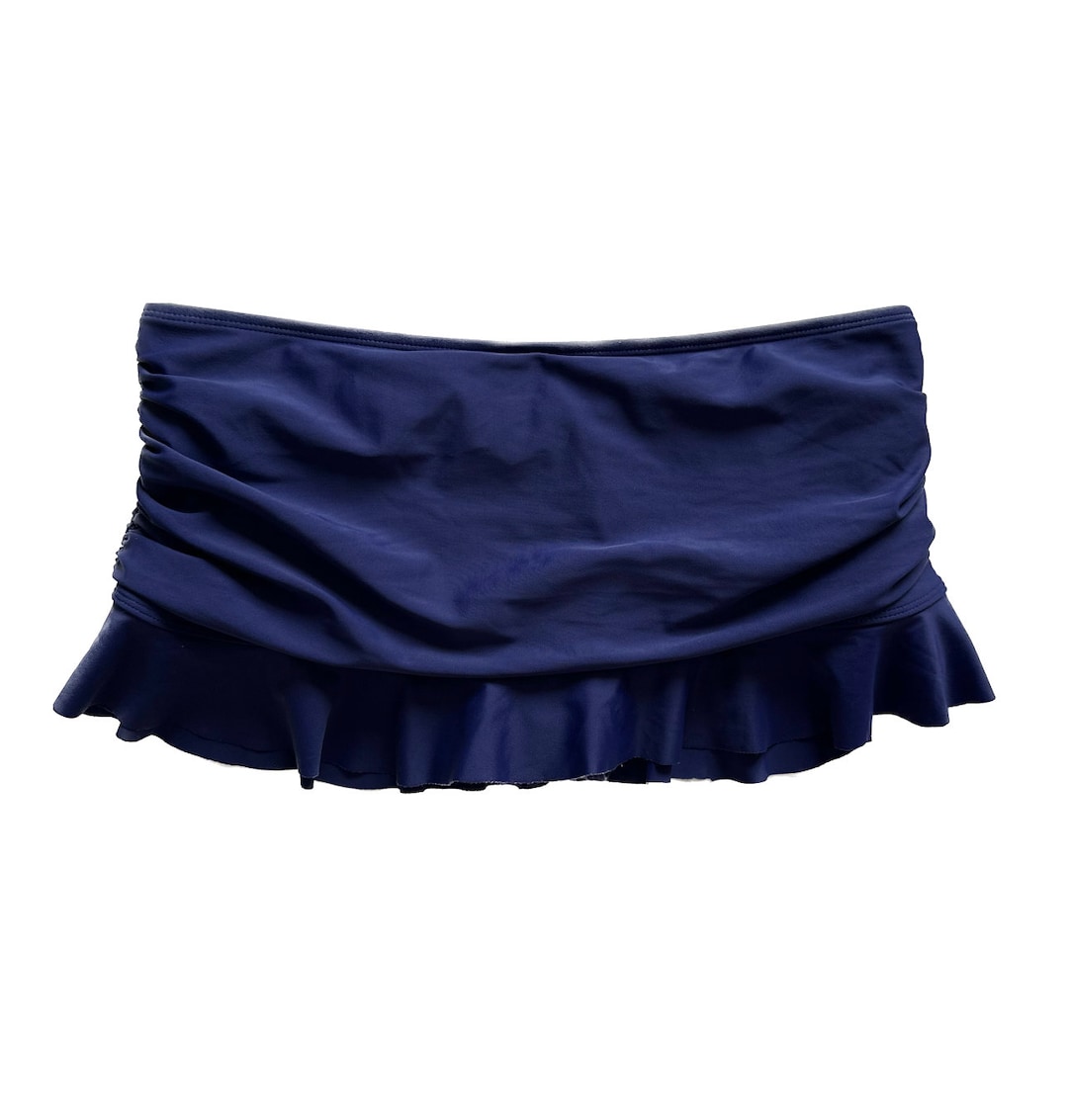 Navy Micro Mini Swim Skirt Small - Etsy