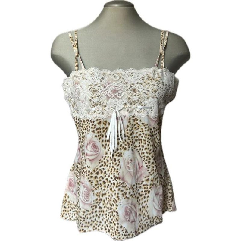 Y2k Top Cheetah Print - Etsy