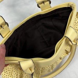 Vintage 2000’s Butter Yellow Shoulder Bag - Etsy