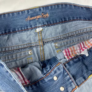 Vintage Y2K Denim Micro Mini Skirt 30 Waist - Etsy