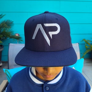 AP Snapback Cap, Flat Embroidery - Etsy