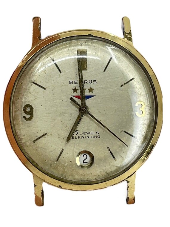 vintage benrus automatic gold - Gem