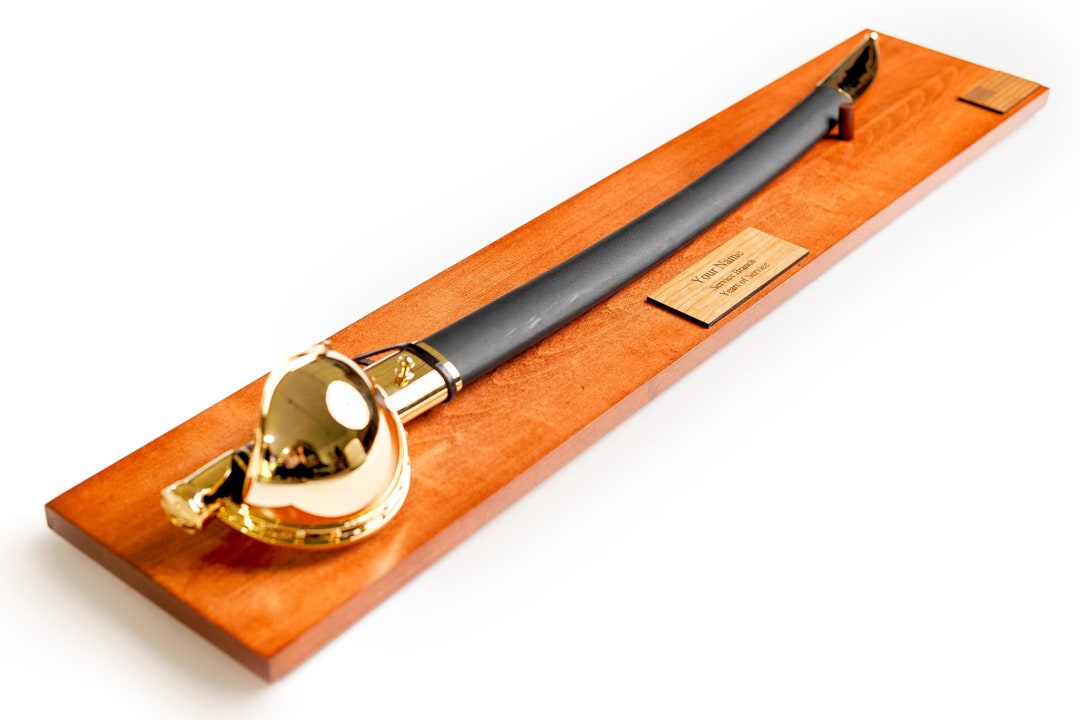 Navy Chief Cutlass Display, CPO Pinning Gift for Chief Petty Officer ...