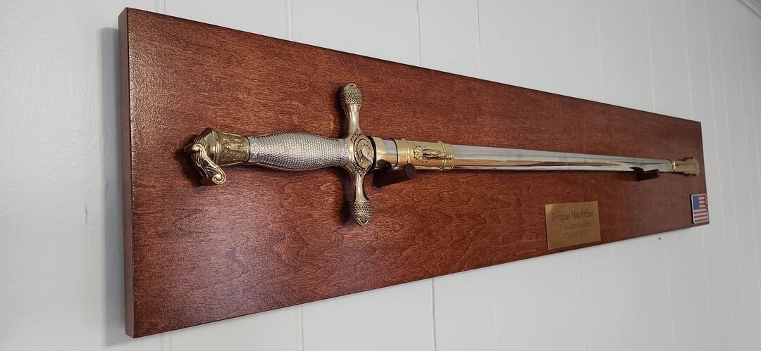 Cadet Sword Display / West Point Graduation Gift / Commissioning Gift ...