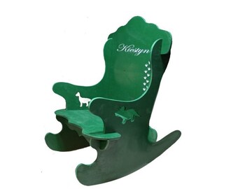 Kids Rocking Chair- Ash- All Natural/ Non-toxic - Etsy