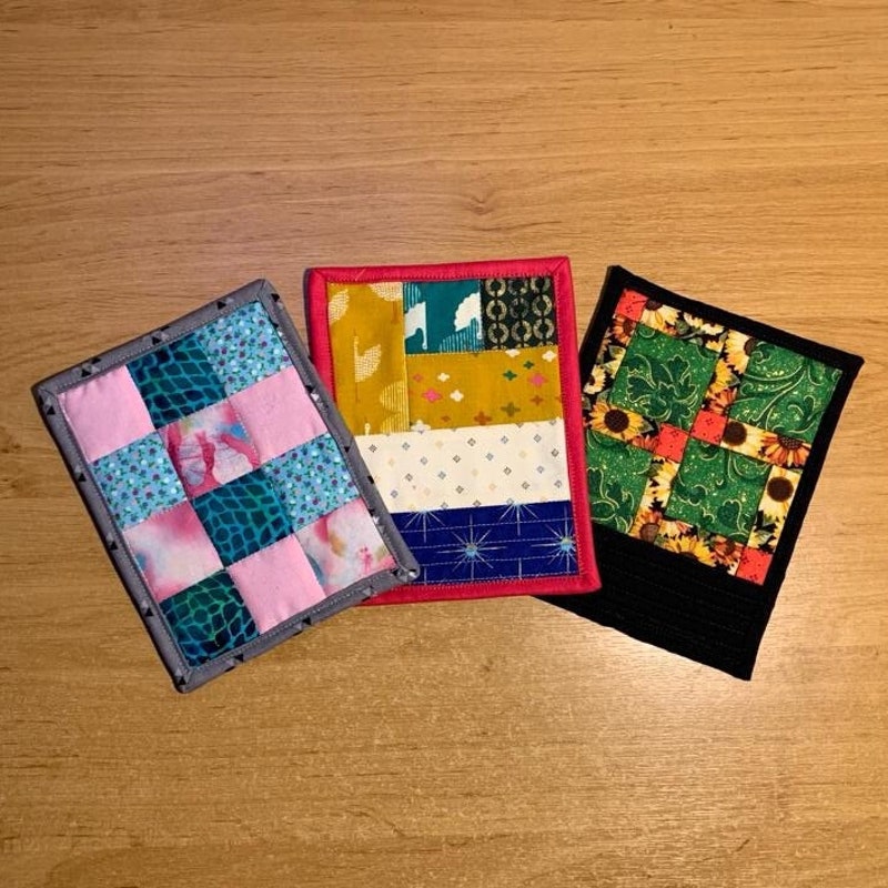 Quilted Mug Rug Patterns - Etsy