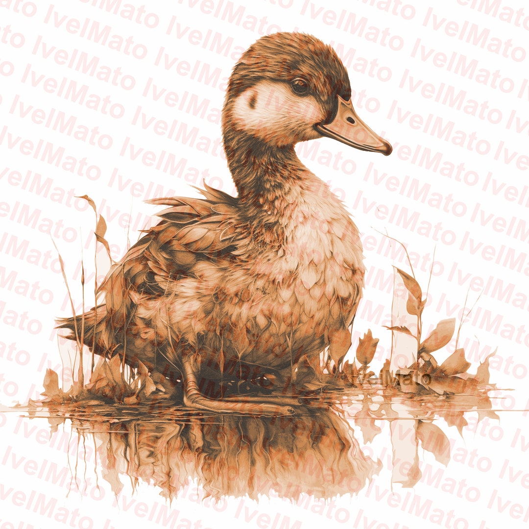 Laser Burn PNG | Duck Engraving PNG | Digital Design | Laser Engraving ...