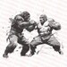 Sparring Gorillas Laser Burn PNG Digital Vector Design Xtool Glowforge ...
