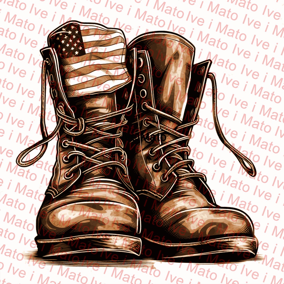 Soldier Boots | Laser Burn PNG | Engraving Files | Laser Engraving ...