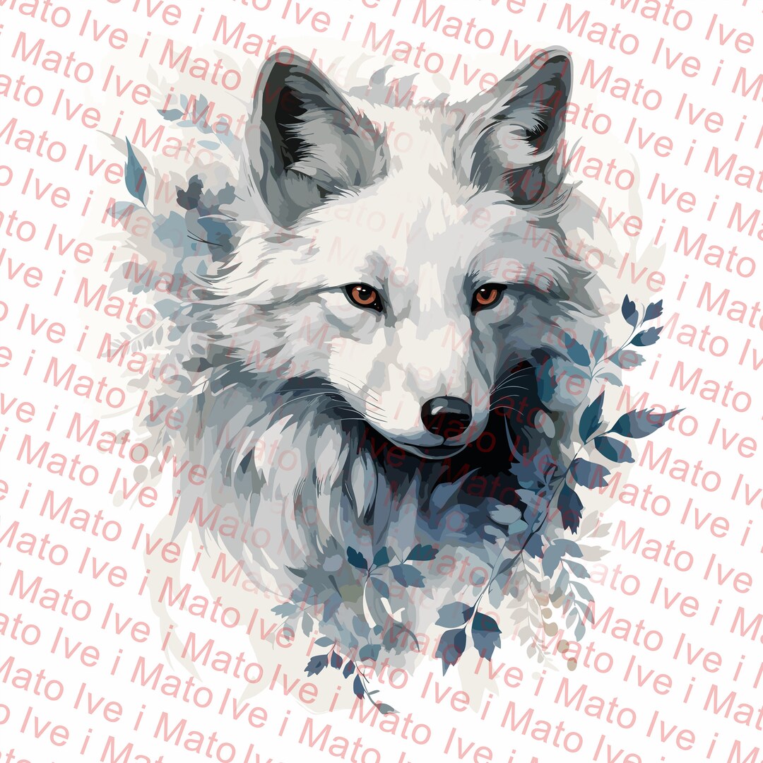 Arctic Fox Laser Engraving File Digital Design Xtool Glowforge ...