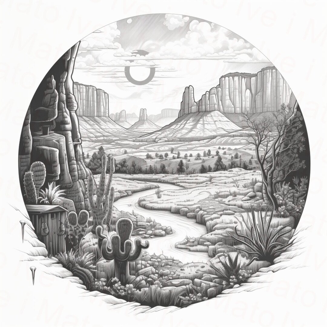 Wild West Laser Burn PNG | Digital Vector Design | Xtool | Glowforge ...