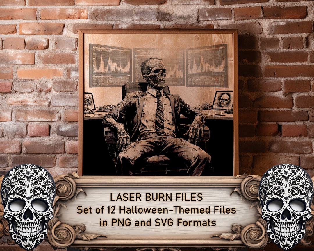 Halloween - 12 Images Pack | Laser Burn Files | Atomstack | Xtool ...