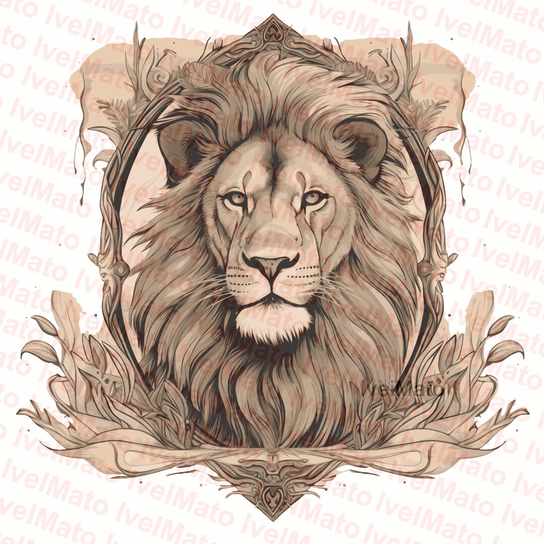 Lion Laser Engraving PNG | Digital Design | Laser Engraving PNG ...