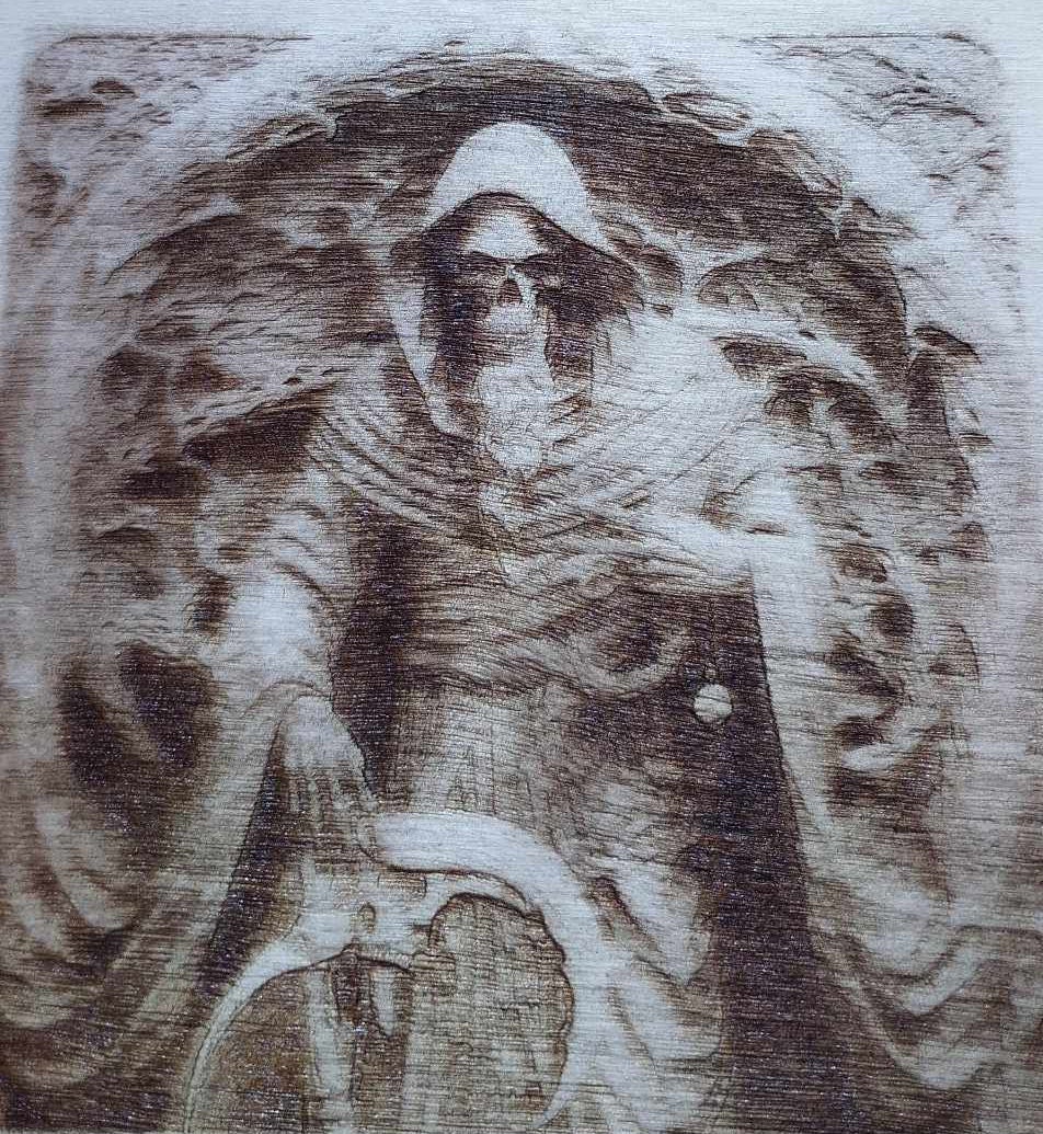 Grim Reaper Laser Engraving PNG Digital Design Xtool Glowforge ...