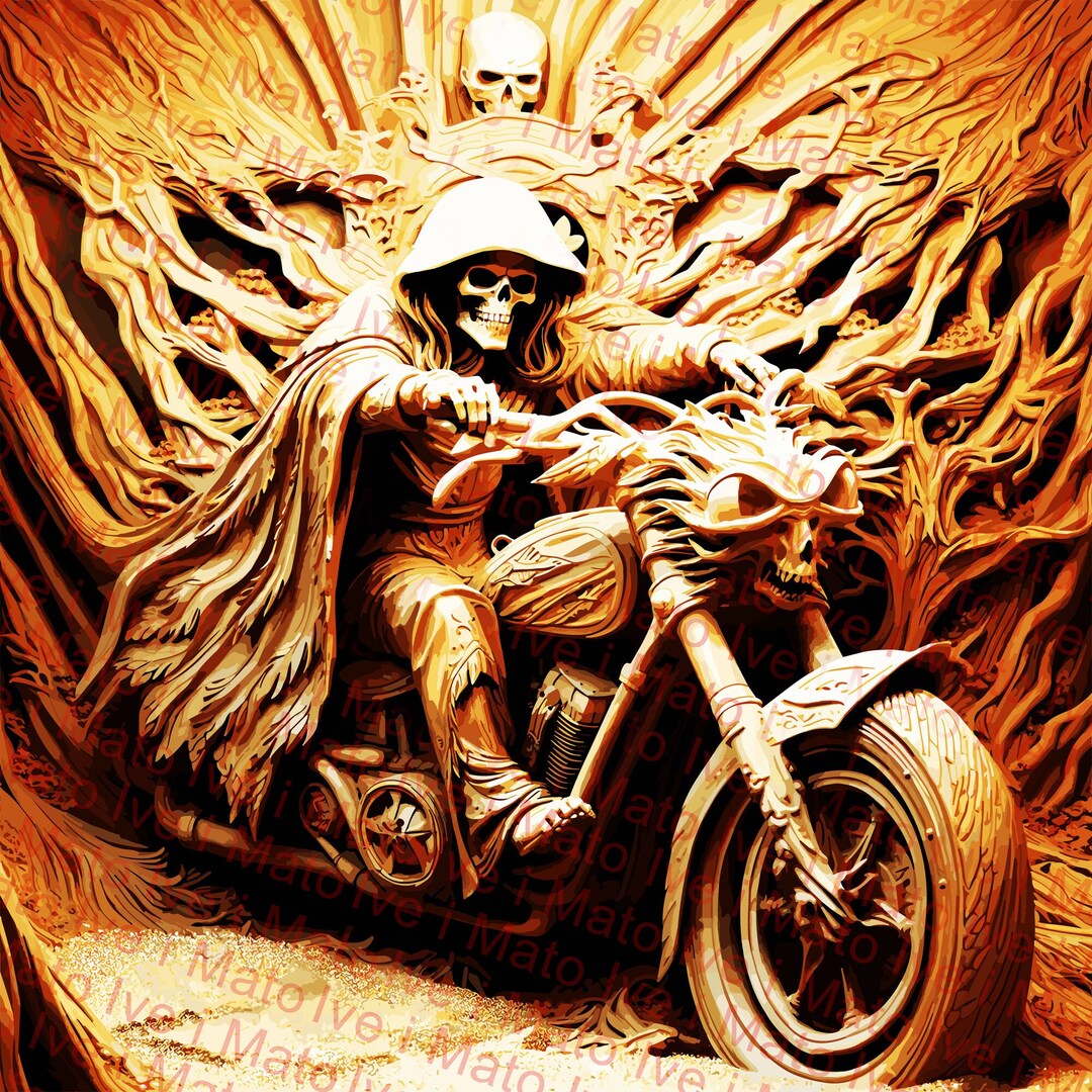 Grim Reaper Laser Engraving PNG | Digital Design | Xtool | Glowforge ...