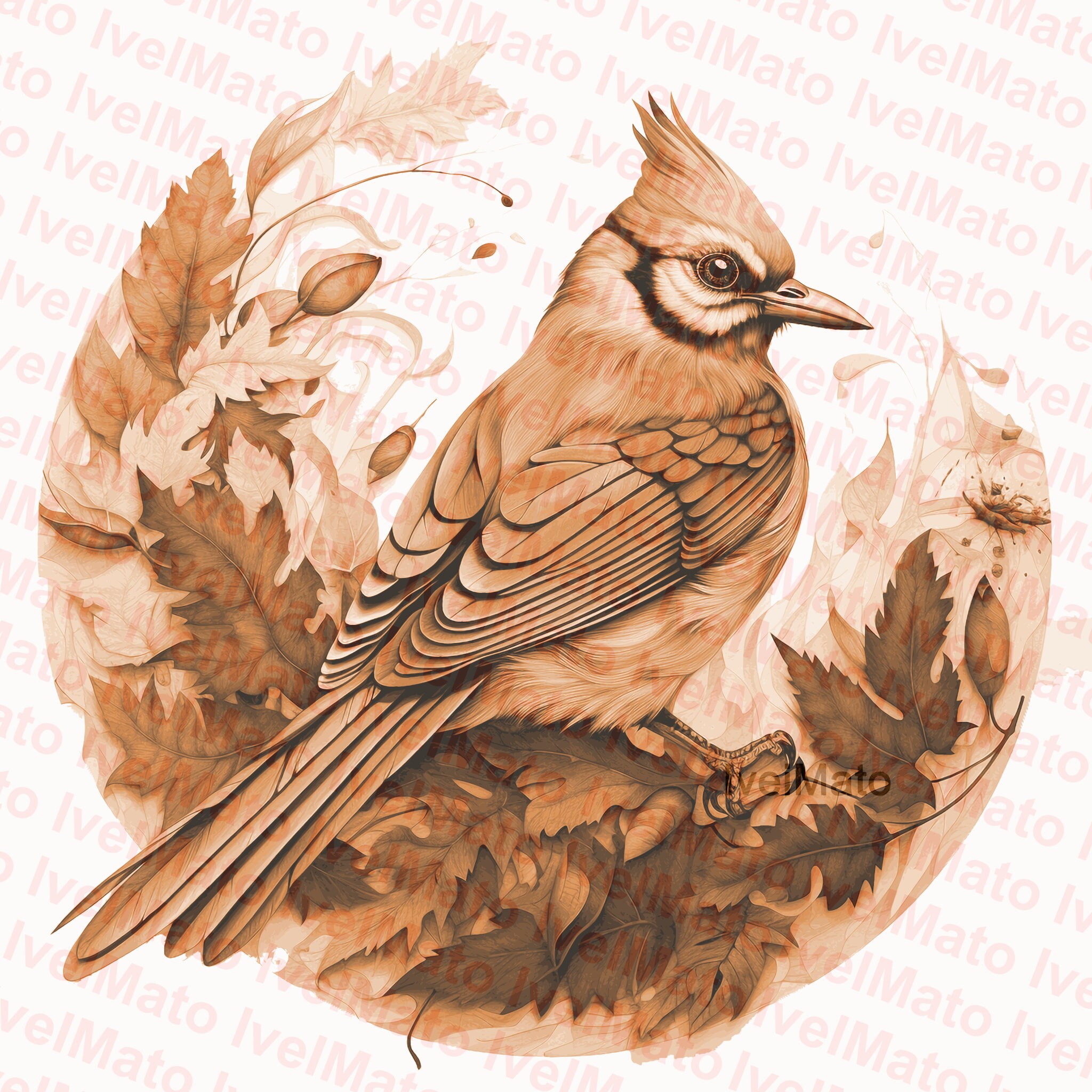 Laser Burn PNG Bird in Nature Digital Design Xtool Glowforge Lightburn ...