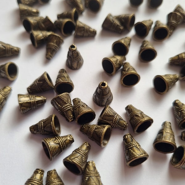 Bead Cones and Caps - Etsy