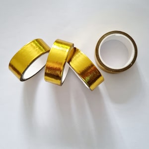 Gold Foil Washi Tape,foil Washi Tape,journal Tape,planner Tape,craft ...