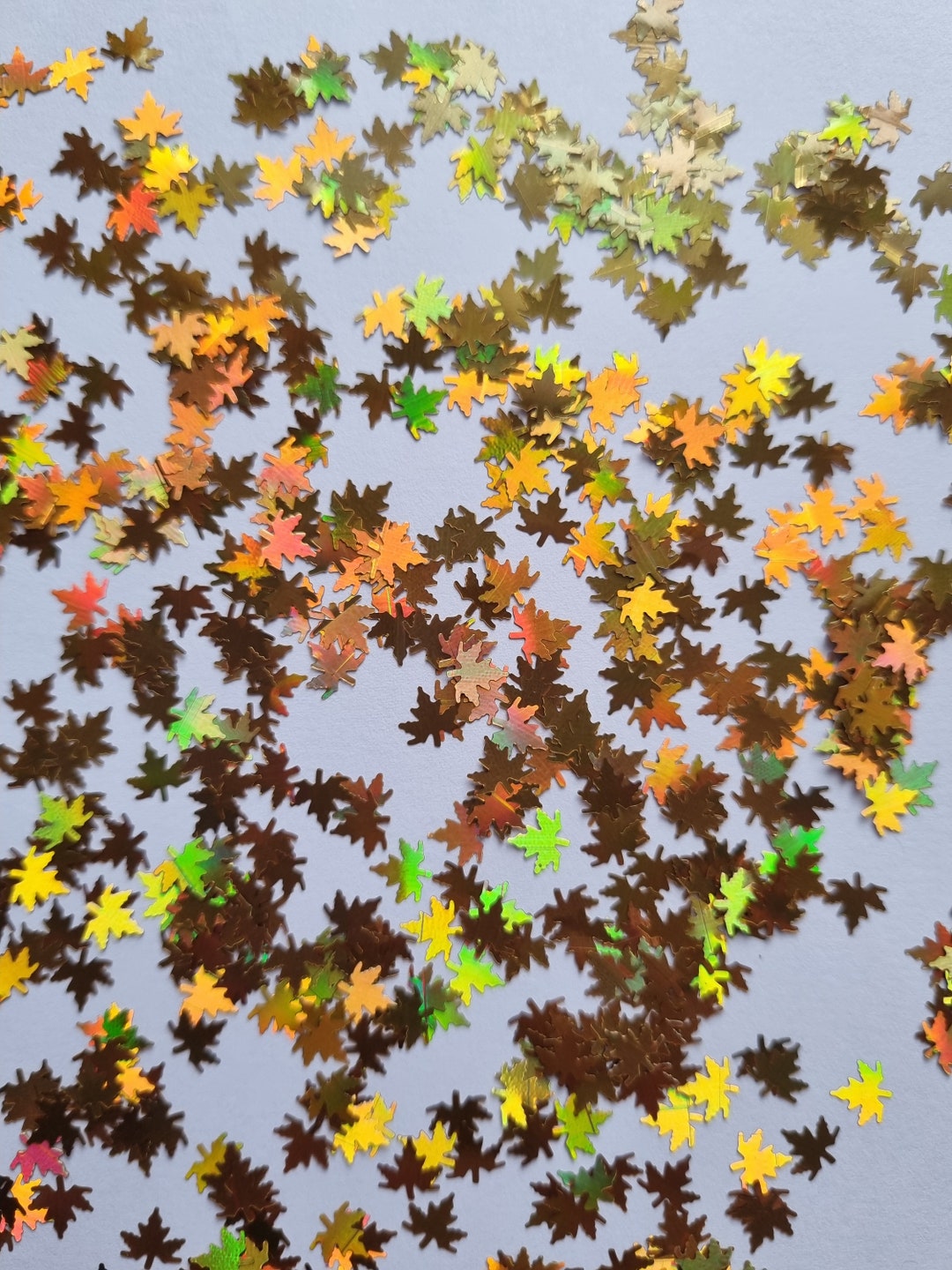 Mini Maple Leaves,autumn Leaves,holographic Shape Leaves,nail Art,resin ...
