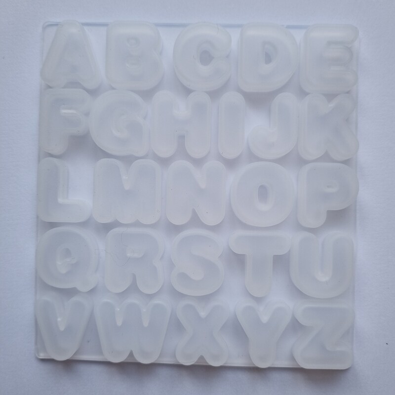 Fondant Letter Molds - Etsy