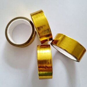 Gold Foil Washi Tape,foil Washi Tape,journal Tape,planner Tape,craft ...