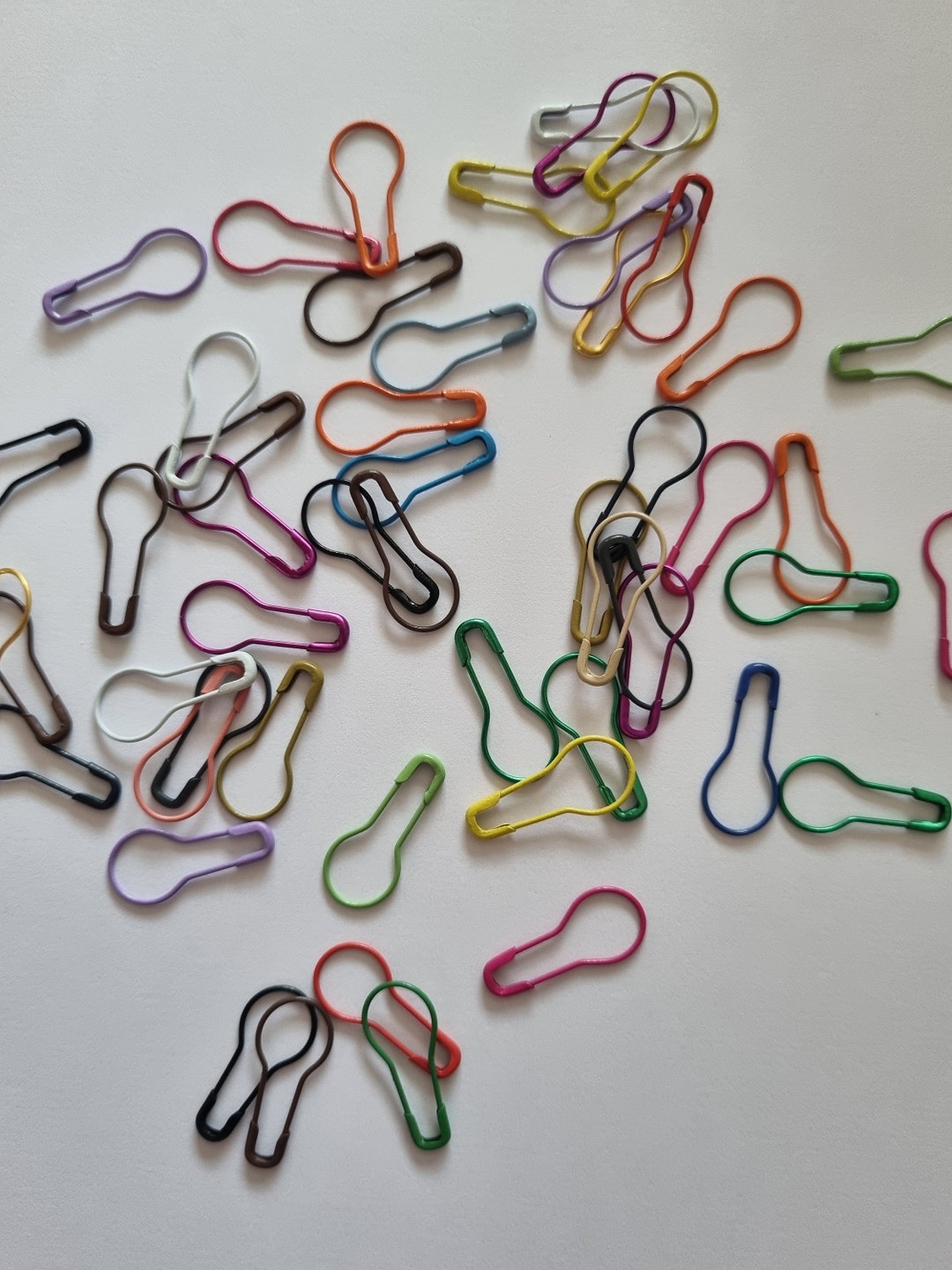 50 Bulb Pins, Gourd Colourful Pins, Clothes Pins, Junk Journals, Craft ...