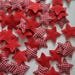 50 Fabric Padded Stars,red Stars,table Decorations,party Decor,wedding ...