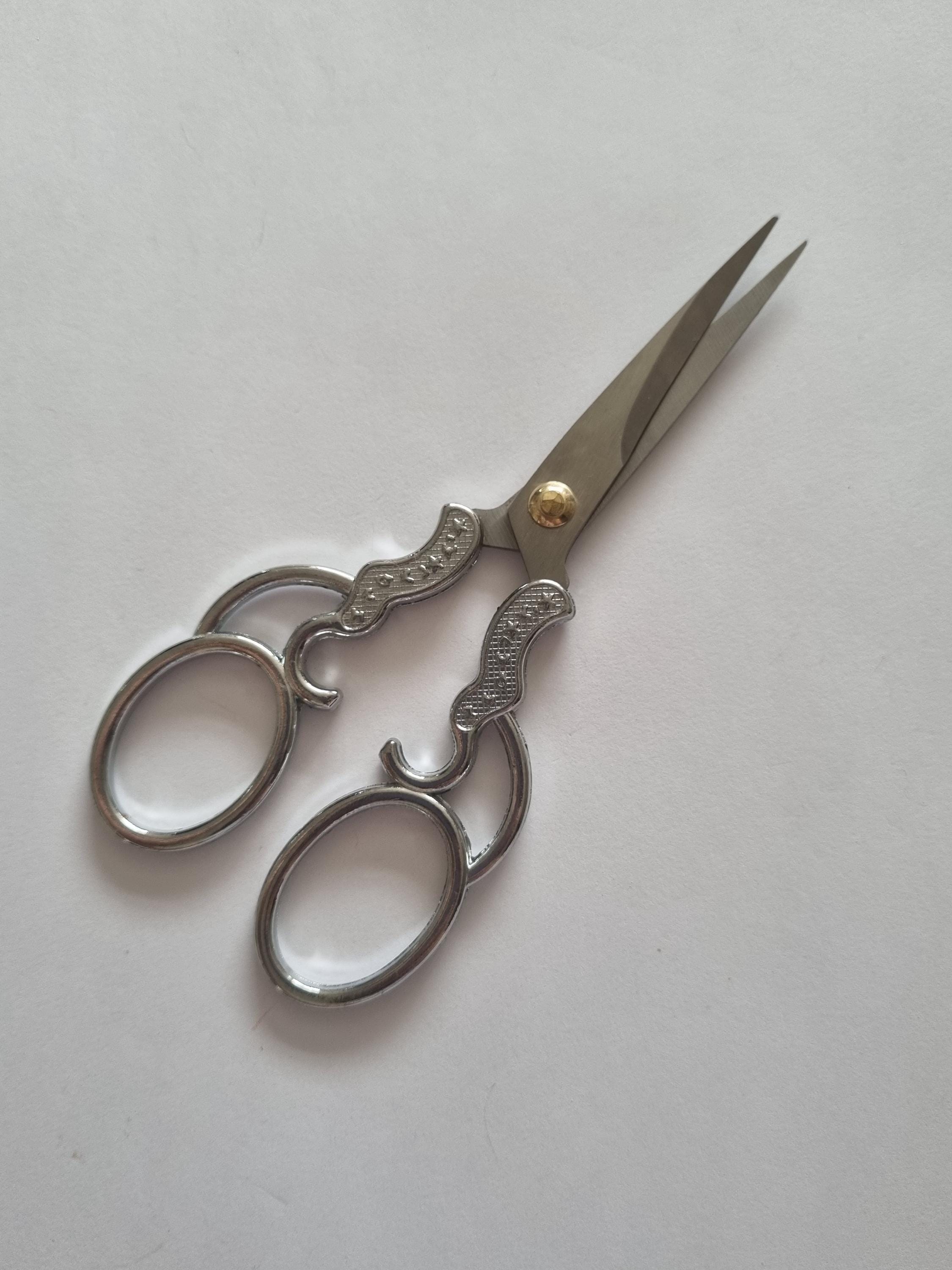 Silver Colour Embroidery Scissors,antique Style Scissors,cutting Tool ...