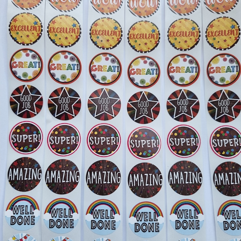 Great Job Stickers - Etsy