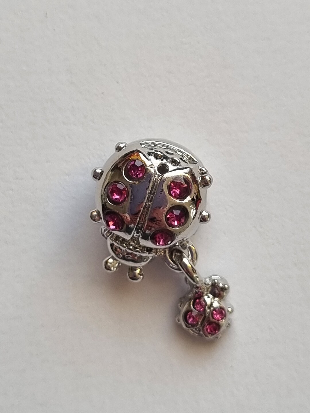 Ladybug Pendant Charm for Pandora Bracelet Necklace Ladybird Charm ...