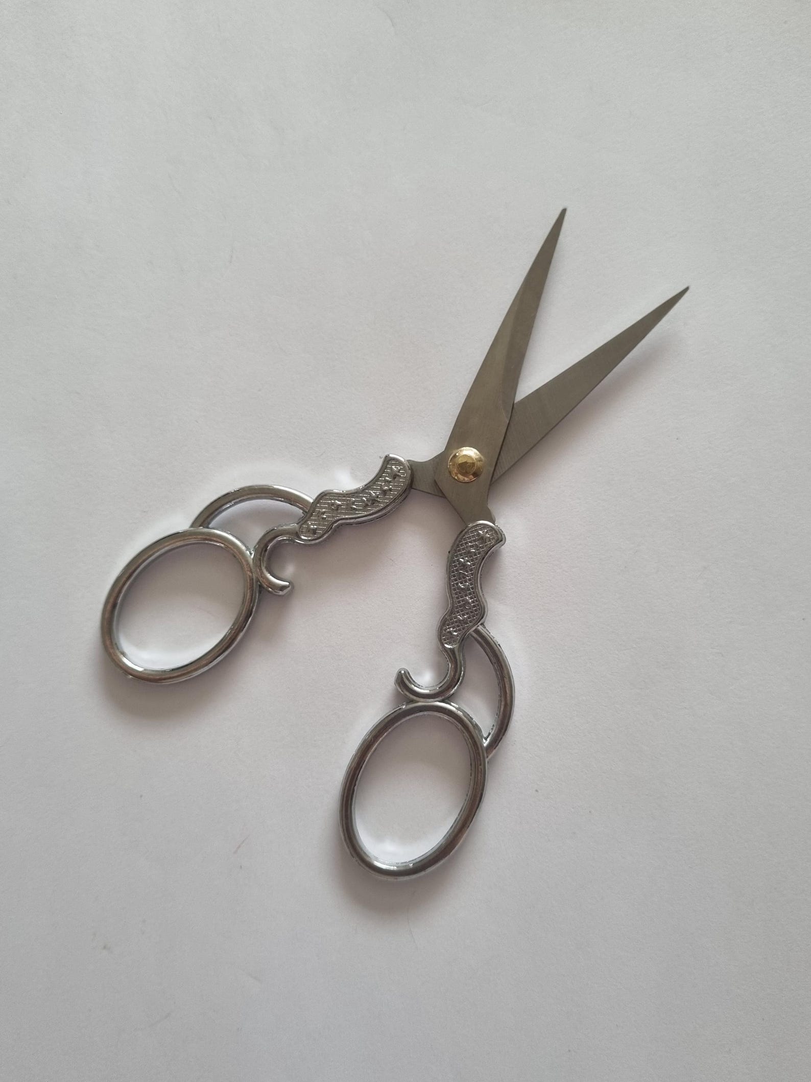 Silver Colour Embroidery Scissors,antique Style Scissors,cutting Tool ...