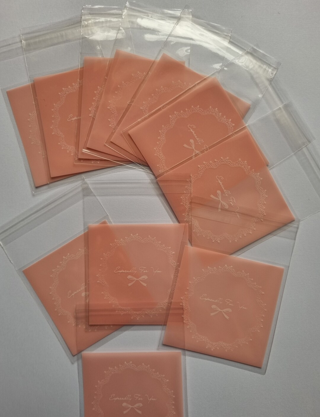 40 Peel & Self-seal Sweet Cookie Wax Melts Craft Bags.wedding Christmas ...