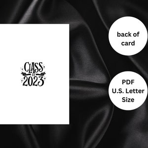 Graduation Card/ Printable Card/ Greeting Card Graduation Cap and ...