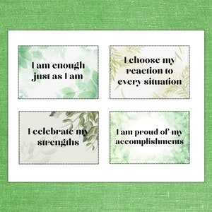 32 Affirmation Cards - Printable Affirmations for Self-love and ...