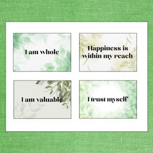 32 Affirmation Cards - Printable Affirmations for Self-love and ...