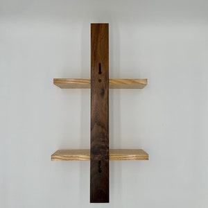Minimalist Midcentury Two Tier Shelf - Etsy