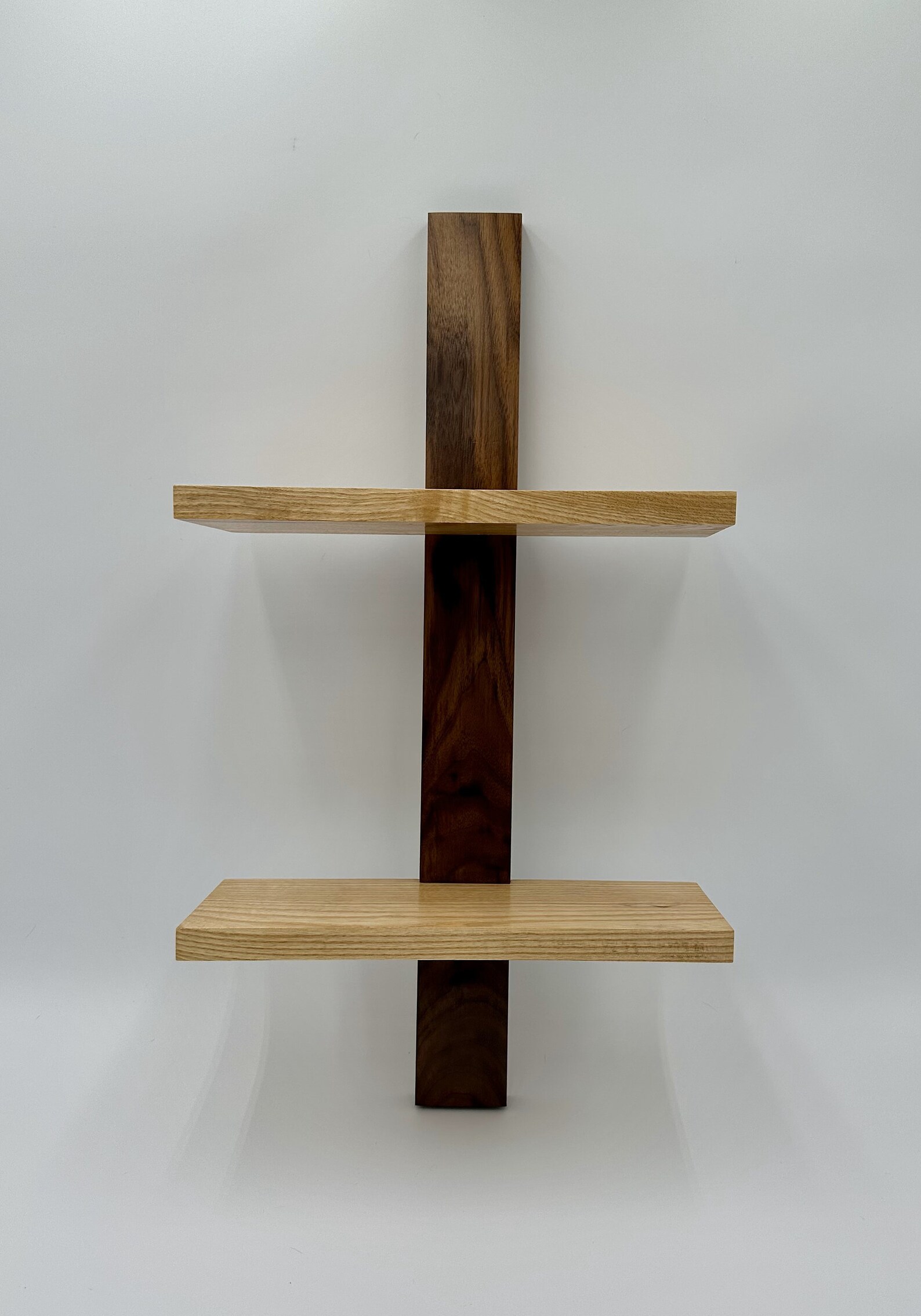 Minimalist Midcentury Two Tier Shelf - Etsy