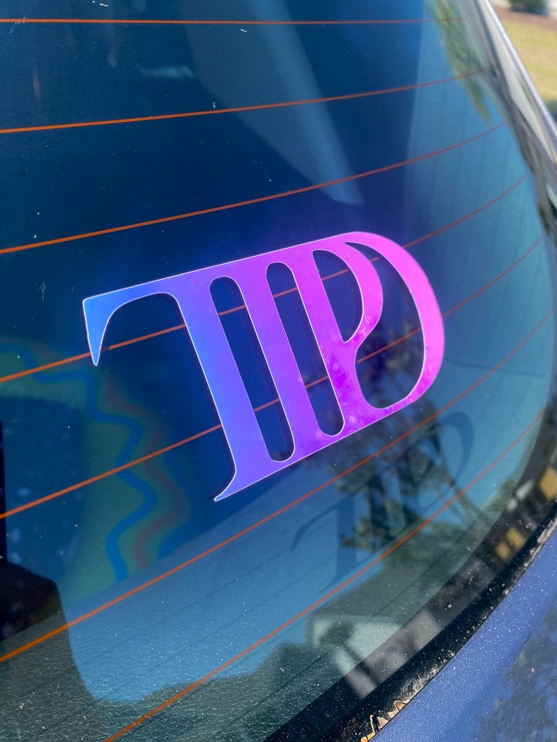 TTPD Vinyl Decal - Etsy