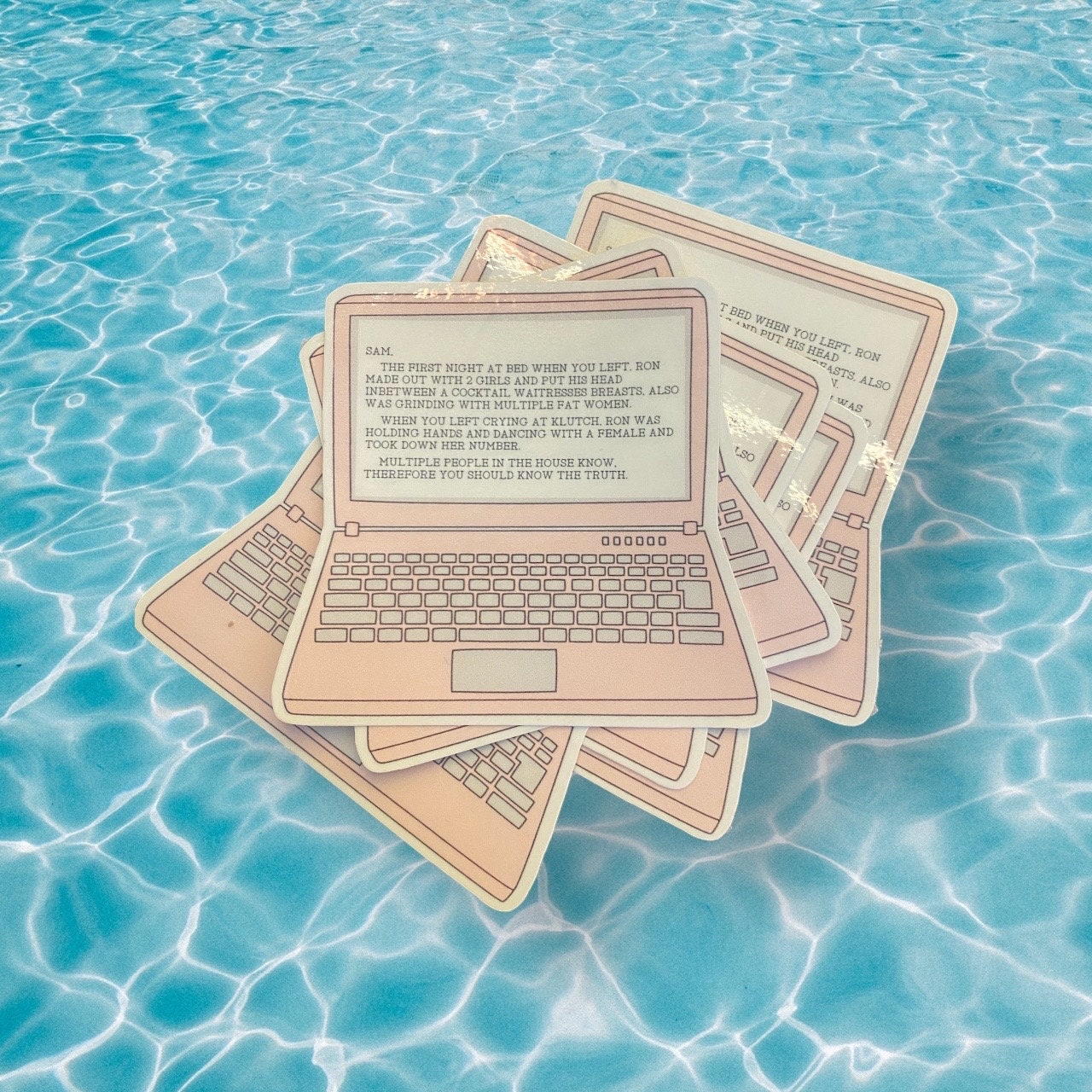 Jersey Shore the Note Sticker - Etsy