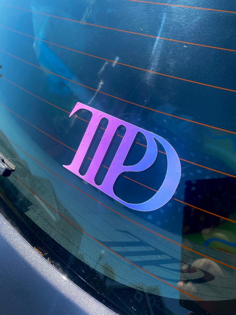 TTPD Vinyl Decal - Etsy